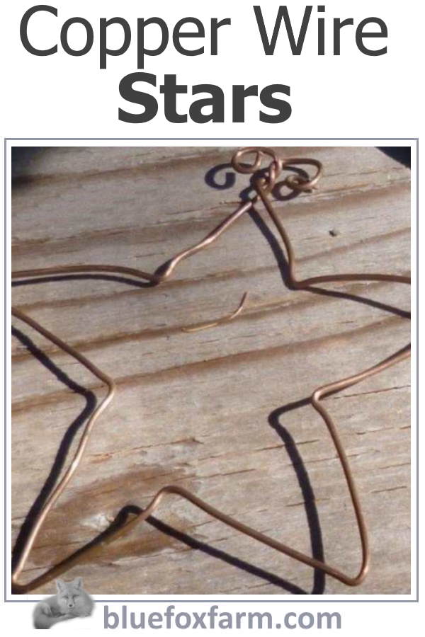 Copper Wire Stars - simple yet effective accessory & accent