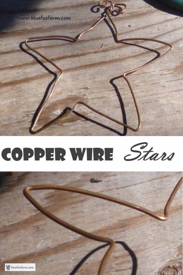 Copper Wire Stars - simple yet effective accessory & accent