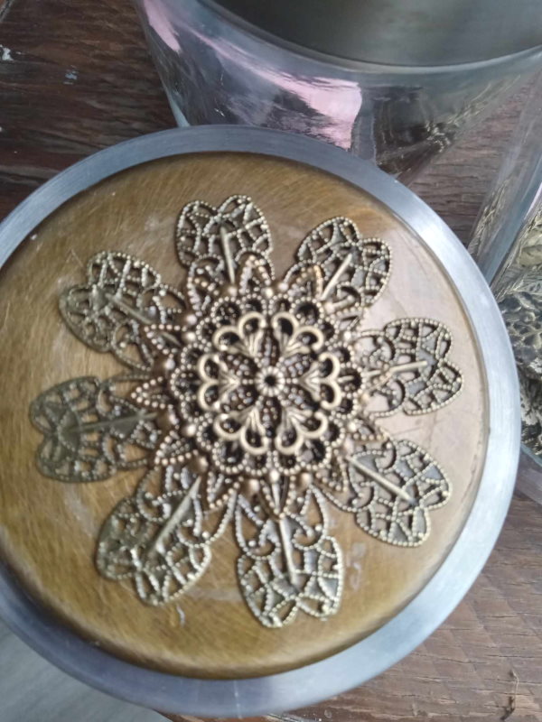 Fancy Jars for craft supplies, decor and many other creative uses