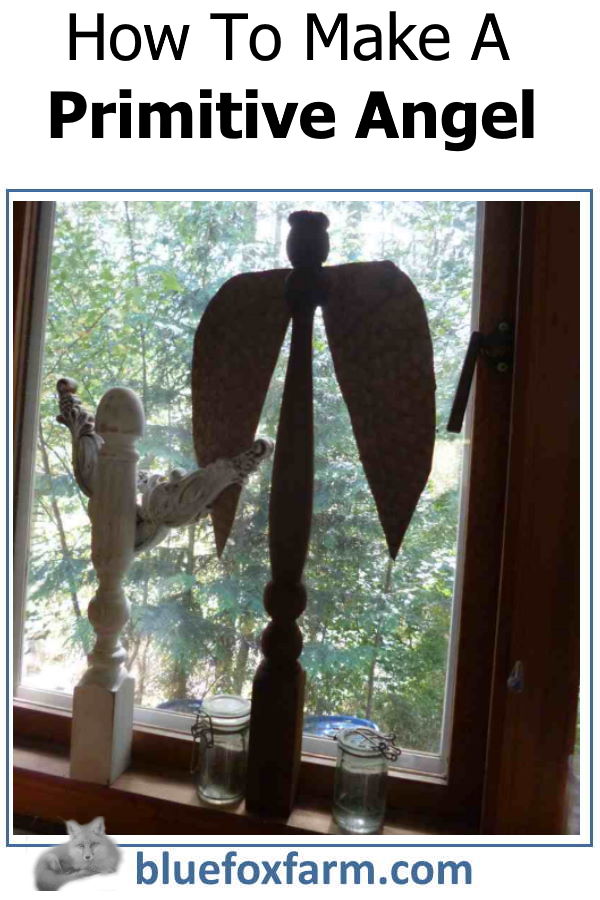 How to Make a Primitive Angel - diy tutorial