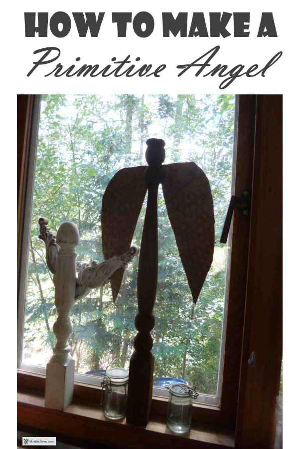 How to Make a Primitive Angel - diy tutorial