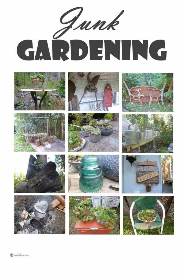 Junk Gardening - who knew that junk would be so much fun?
