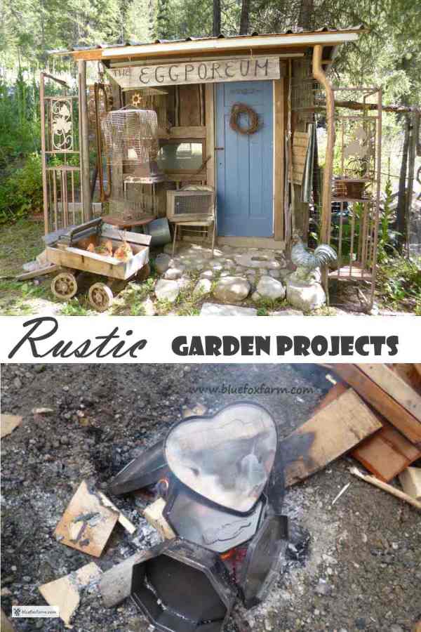 Rustic Garden Projects - add a ton of character and charm