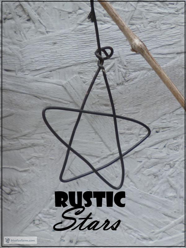 Rustic Stars - a DIY Christmas Ornament