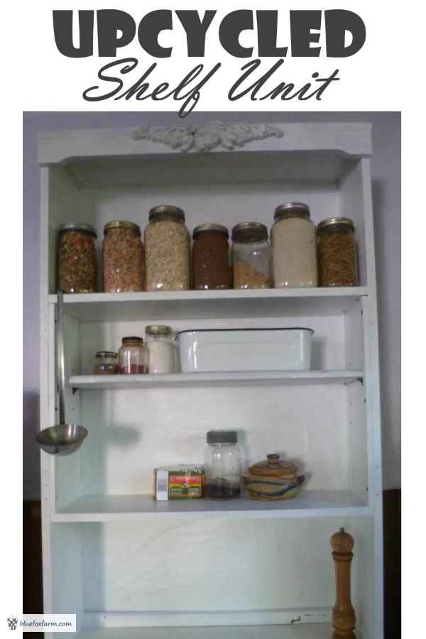 Upcycled Shelf Unit - thinking shabby and chippy here